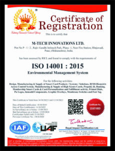 Certificates - M-Tech Innovations Ltd